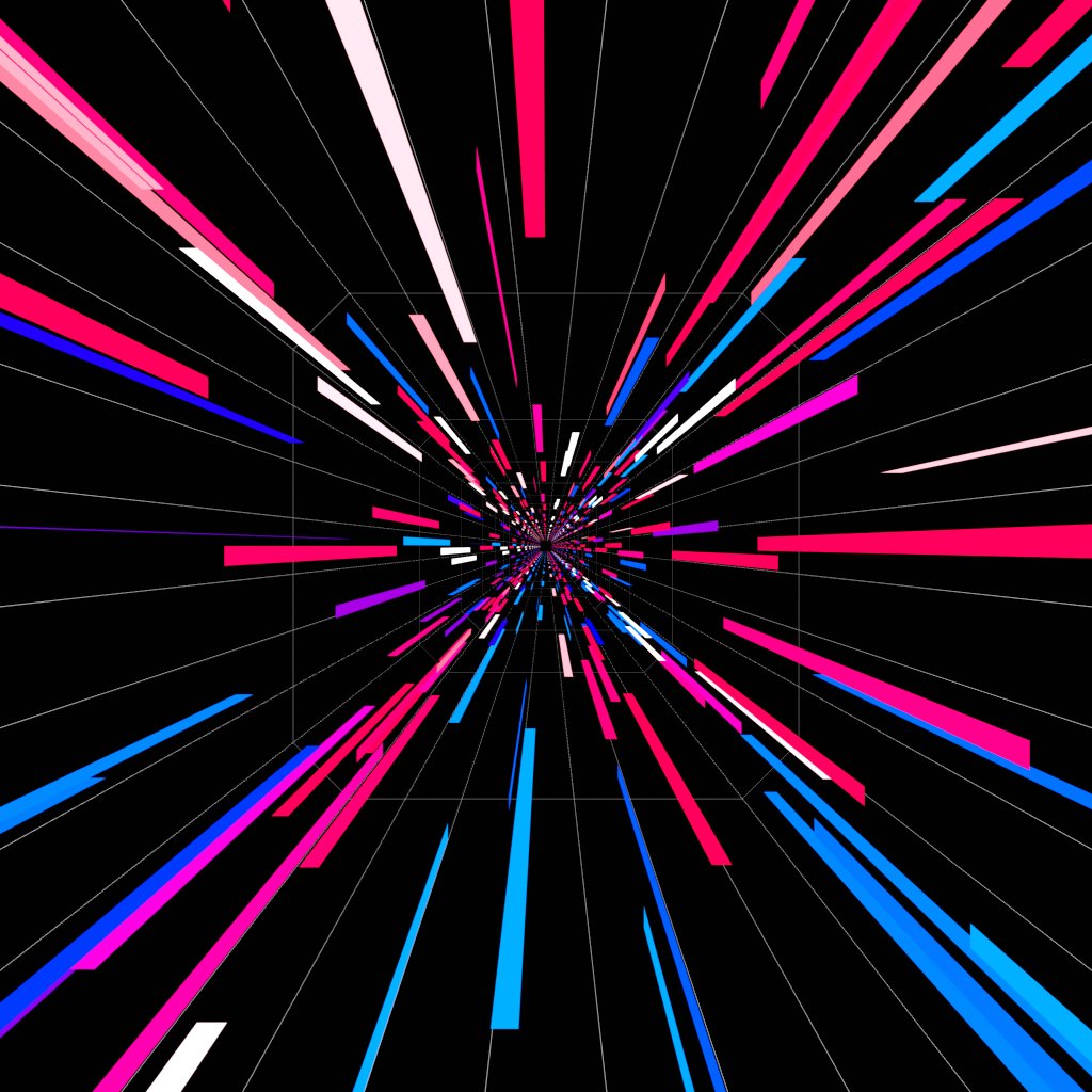 Colorful Tunnel Loop | Abstract scenes | BlenderKit