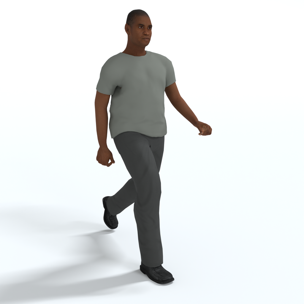 Colin Character Animated | Men models | BlenderKit