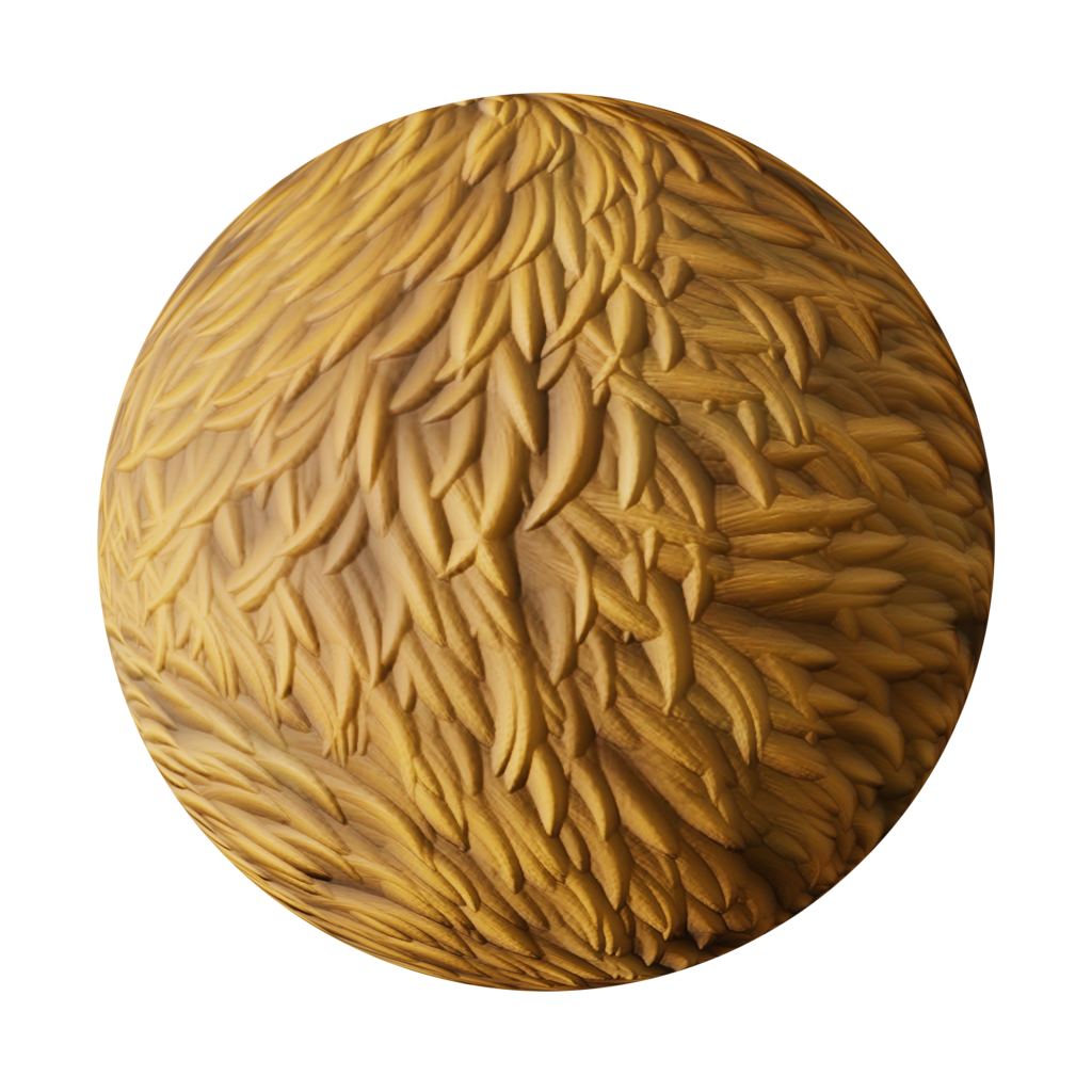 Stylized Fur | FREE animal materials | BlenderKit