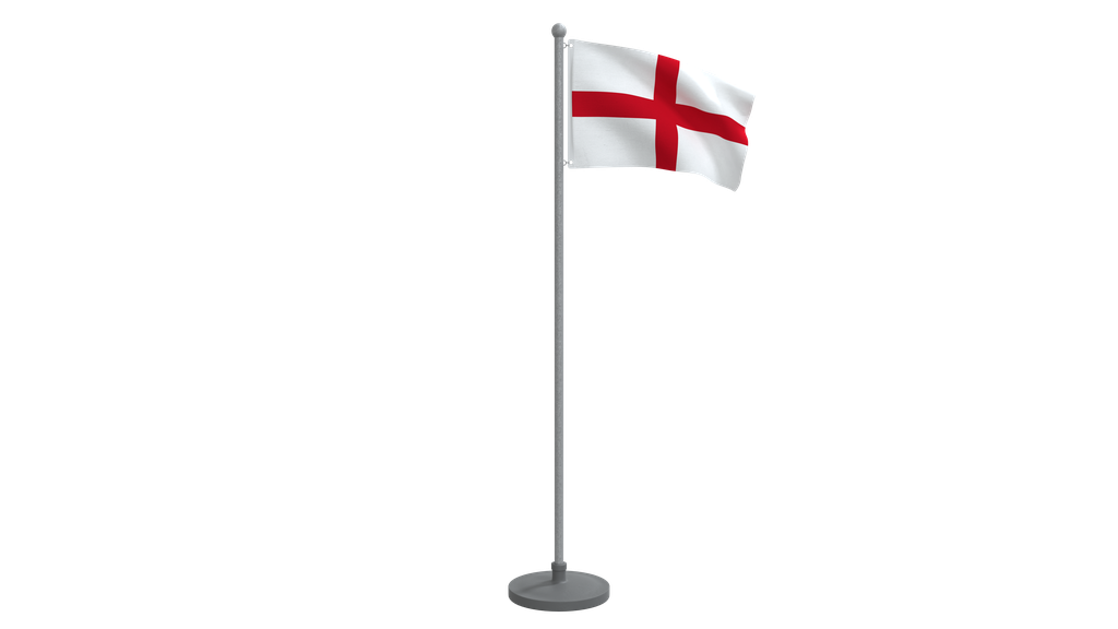 Animated Flag of England | Exterior Elements models | BlenderKit