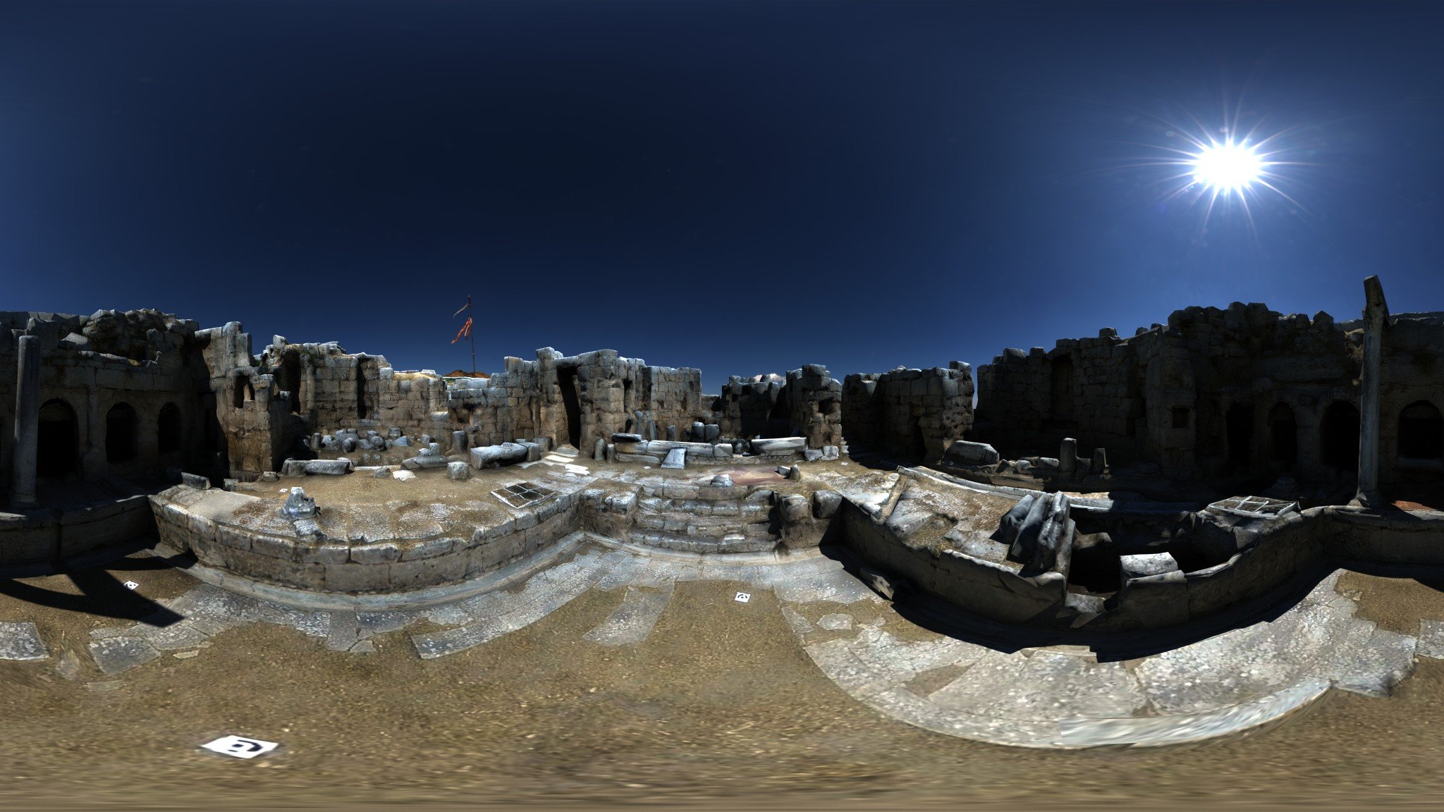 Roman's ruins | FREE Nature HDRis | BlenderKit