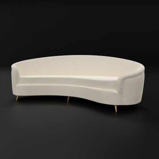 Curved sofa | FREE Sofas models | BlenderKit