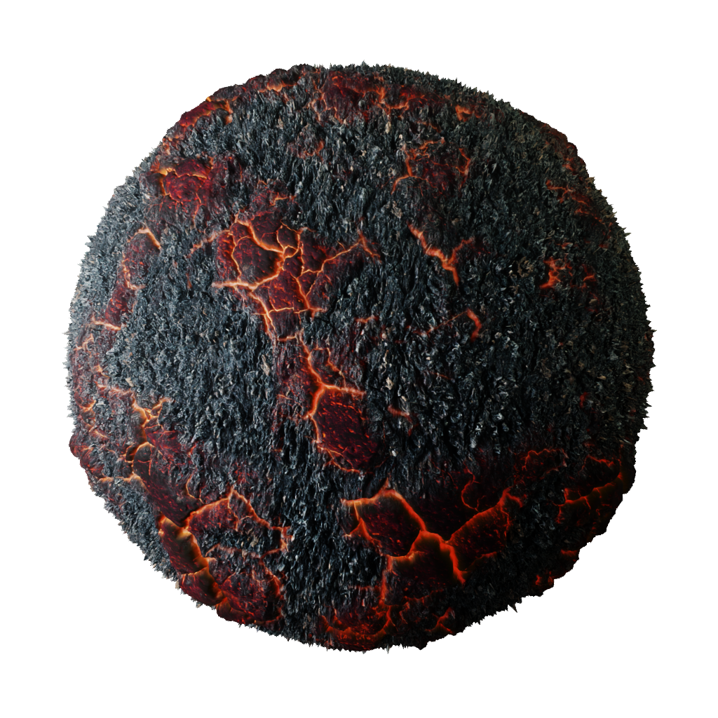 Lava Stone | FREE rock materials | BlenderKit