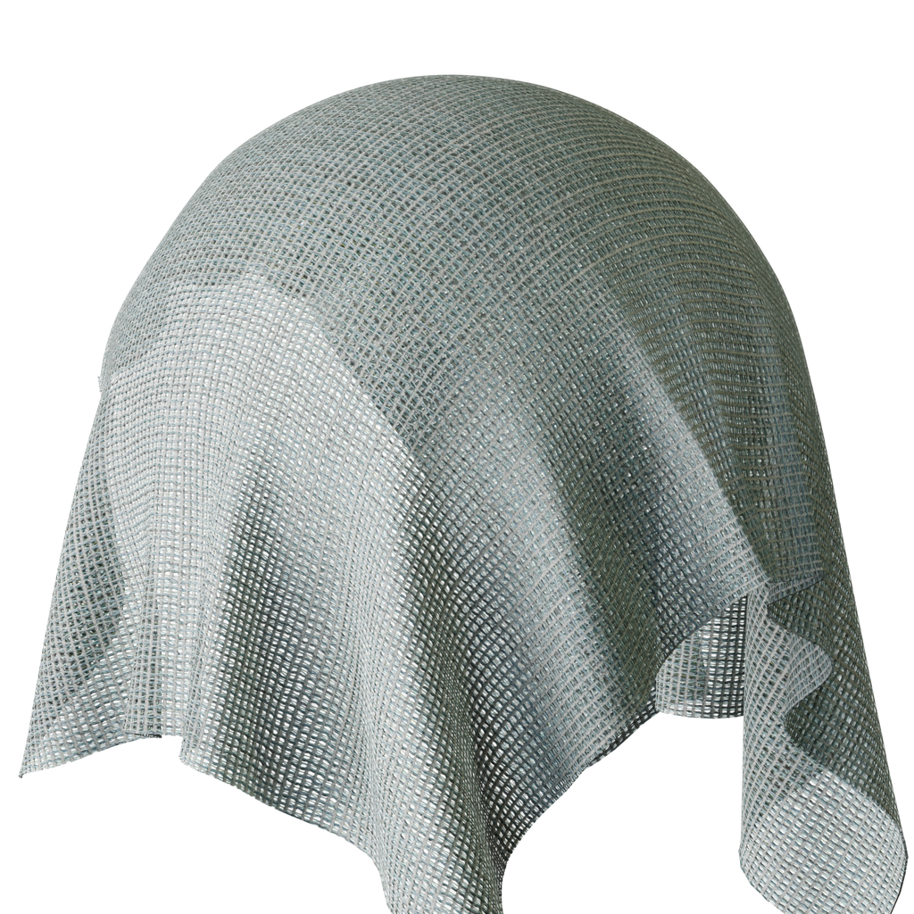 Plain Blue Sheer | FREE Sheer Fabric 3D Materials materials | BlenderKit