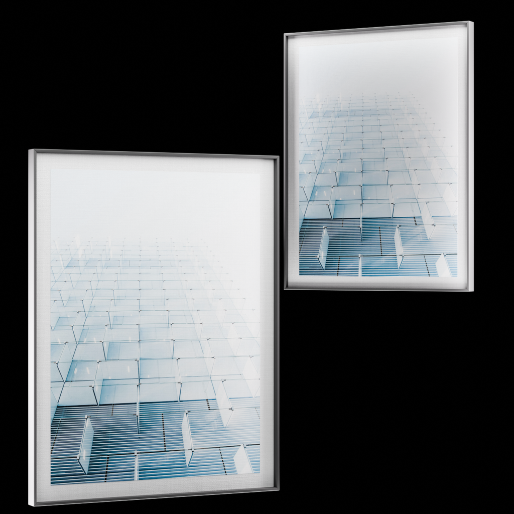 Glass Facade Photography Printed Frame | FREE Decorative Pictures ...