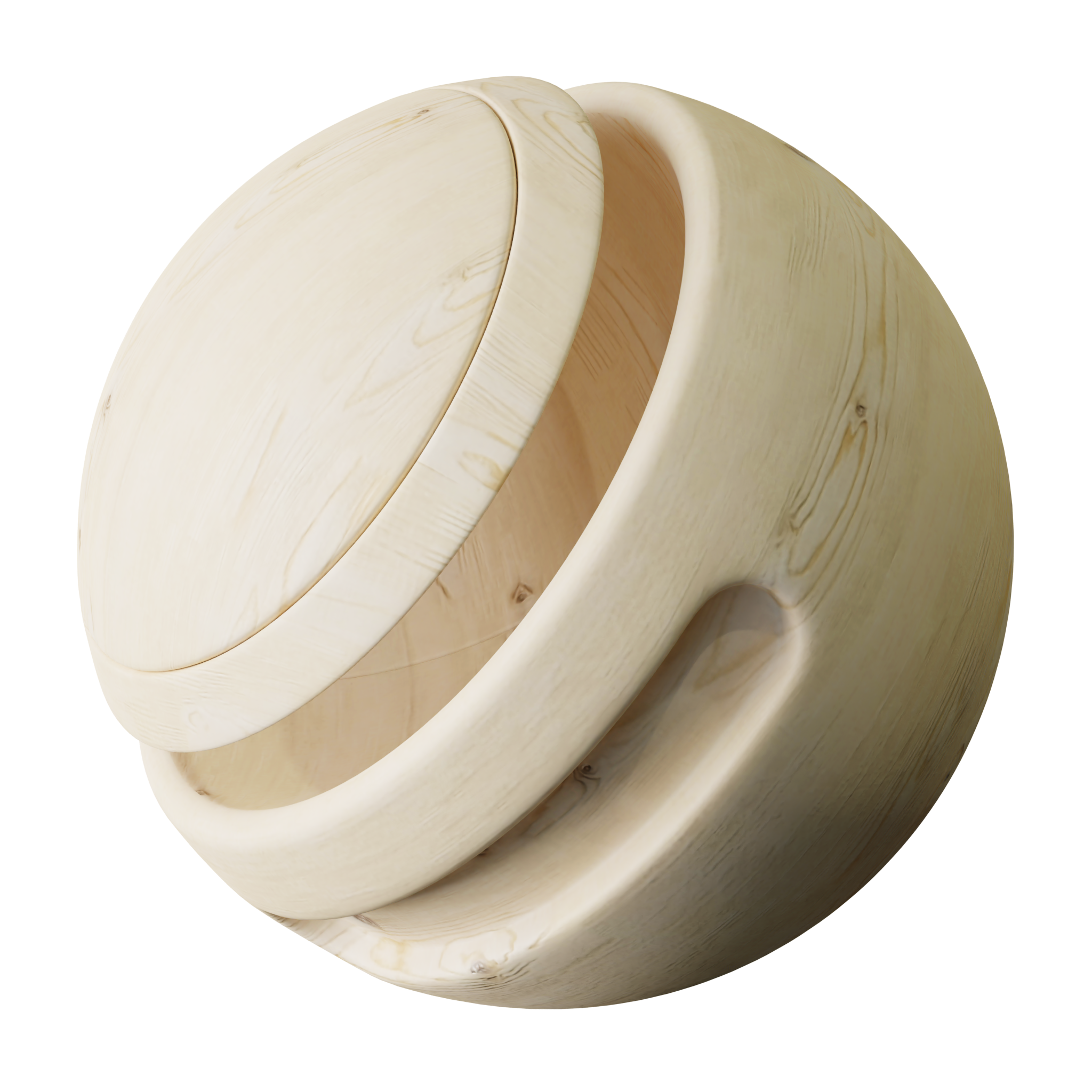 Untreated spruce wood | FREE wood materials | BlenderKit