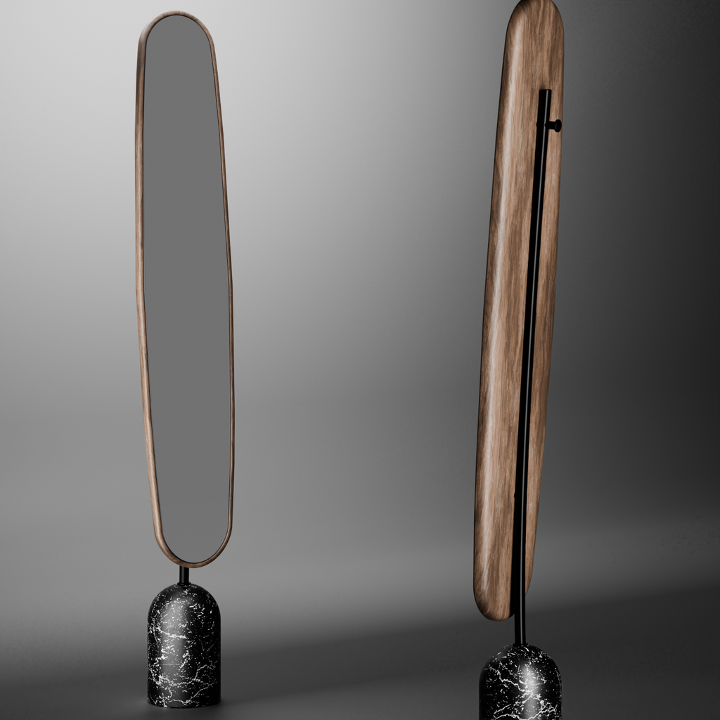 Ekero Mirror | Interior Design models | BlenderKit