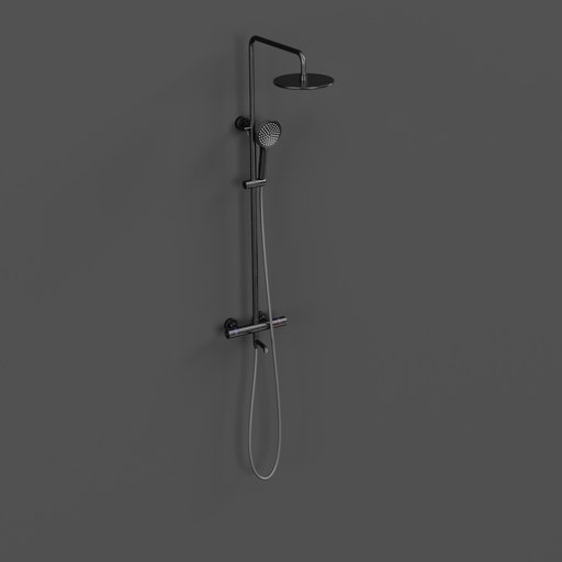Modern Shower | FREE Shower models | BlenderKit