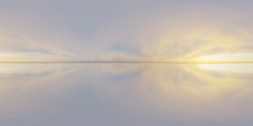Golden Sunrise Reflection HDRI | Nature HDRis | BlenderKit
