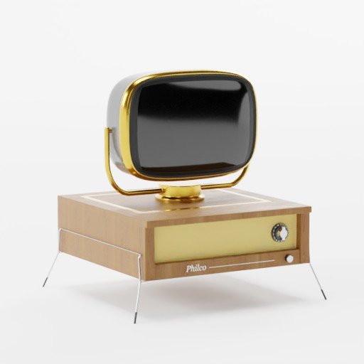 Philco TV | Video devices models | BlenderKit
