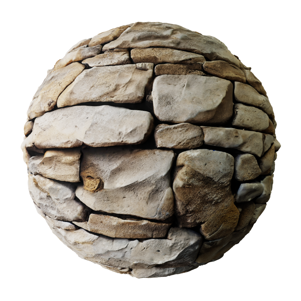 Stone Wall | FREE stone materials | BlenderKit