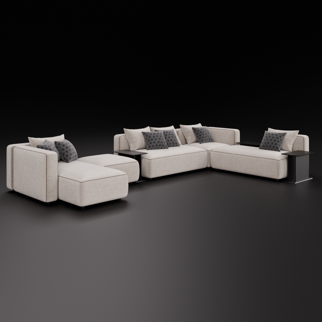 Sofa Hidra | Sofas models | BlenderKit