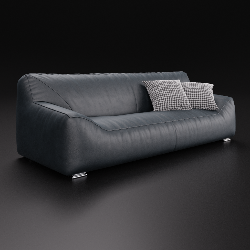 Sofa Vancouver | 3D Sofa models | BlenderKit
