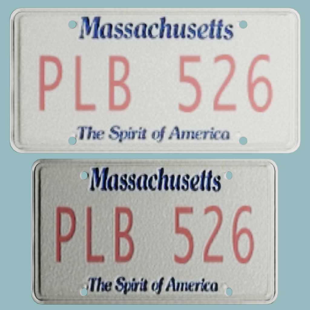Massachusetts Licence plate PL | FREE Vehicle Parts models | BlenderKit