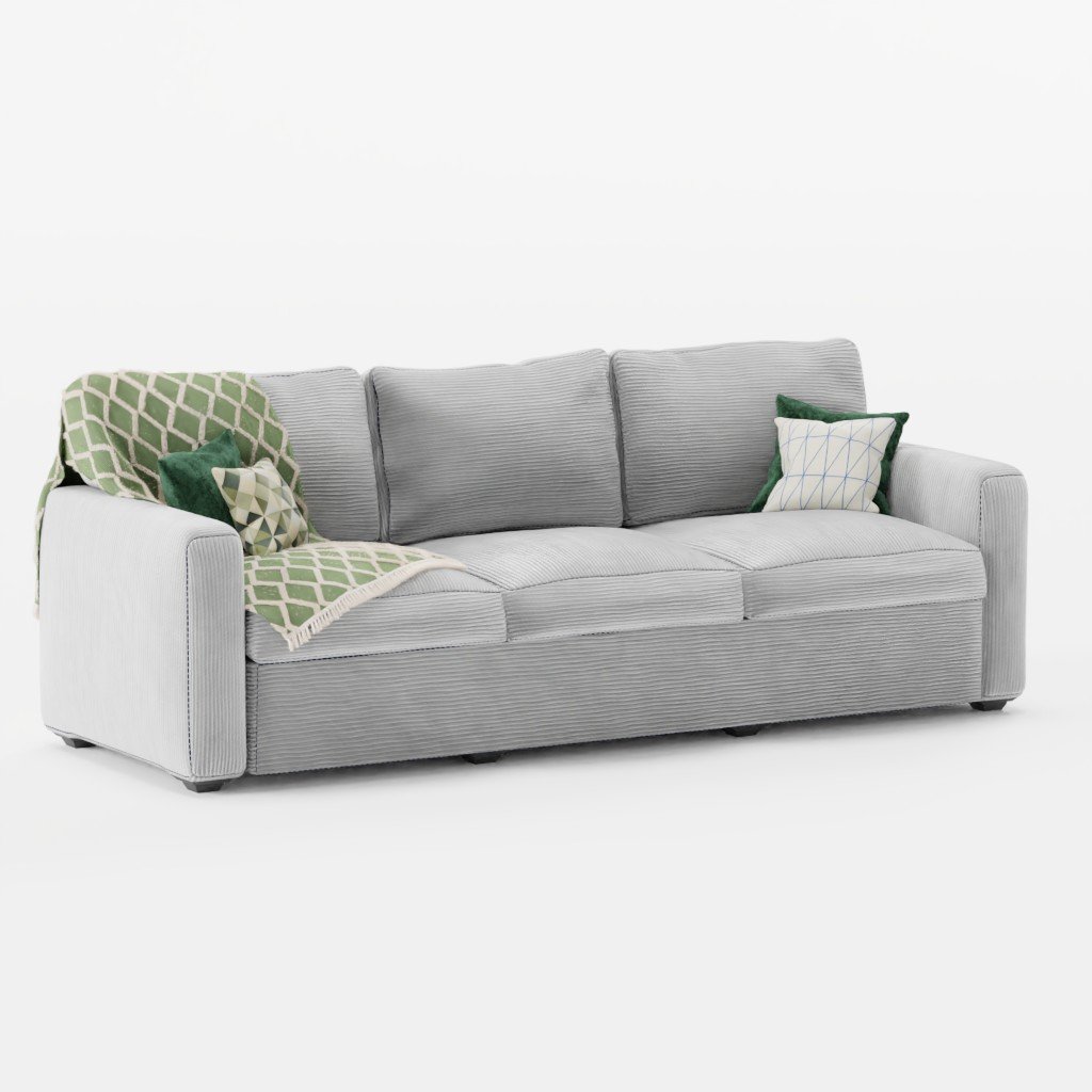 White Ikea Sofa | FREE Sofas models | BlenderKit