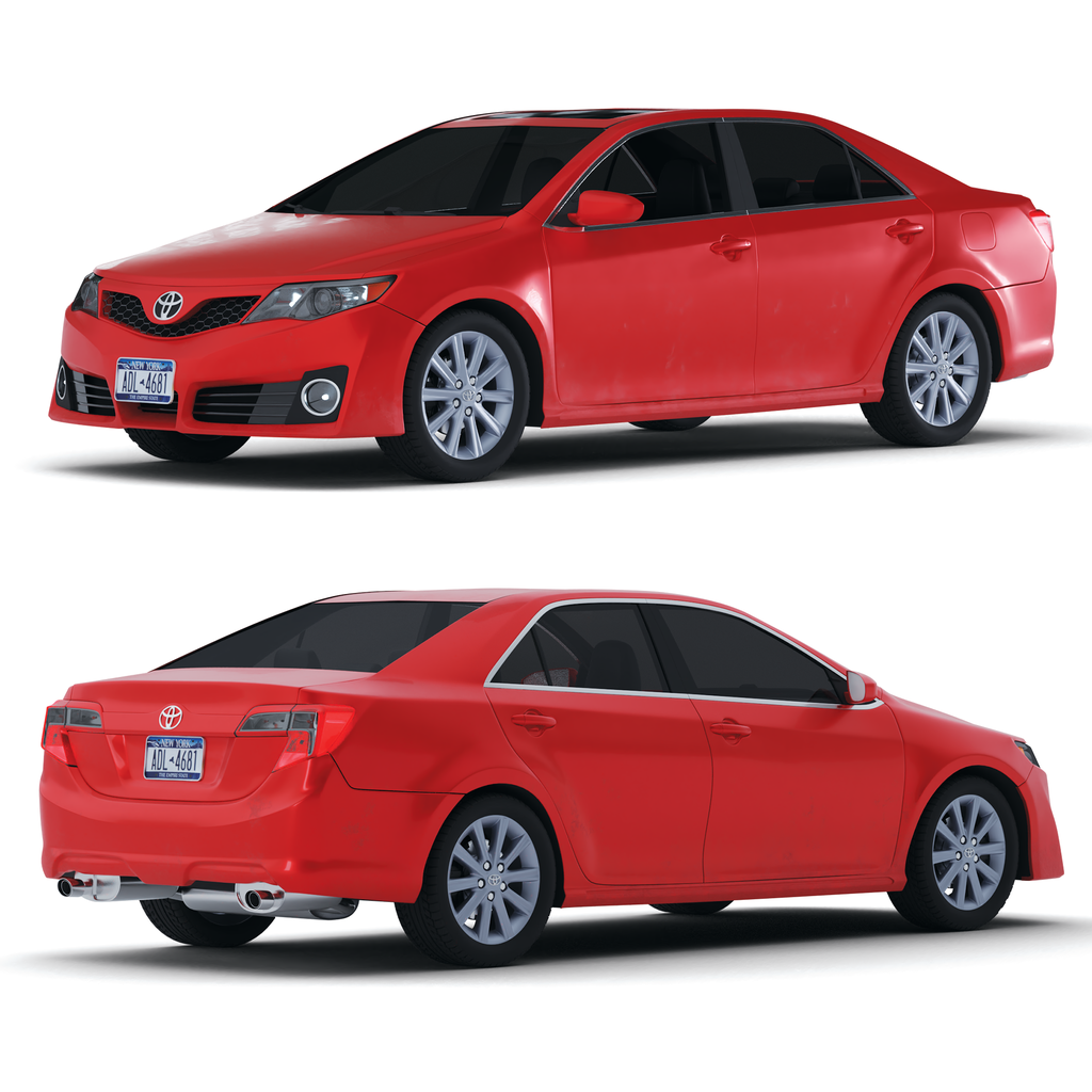 Toyota Camry | 3D Standard models | BlenderKit