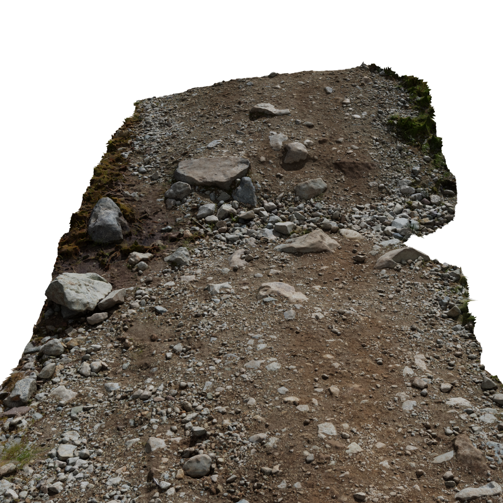 Rocky Hiking Trail 2 | FREE Environment Elements models | BlenderKit