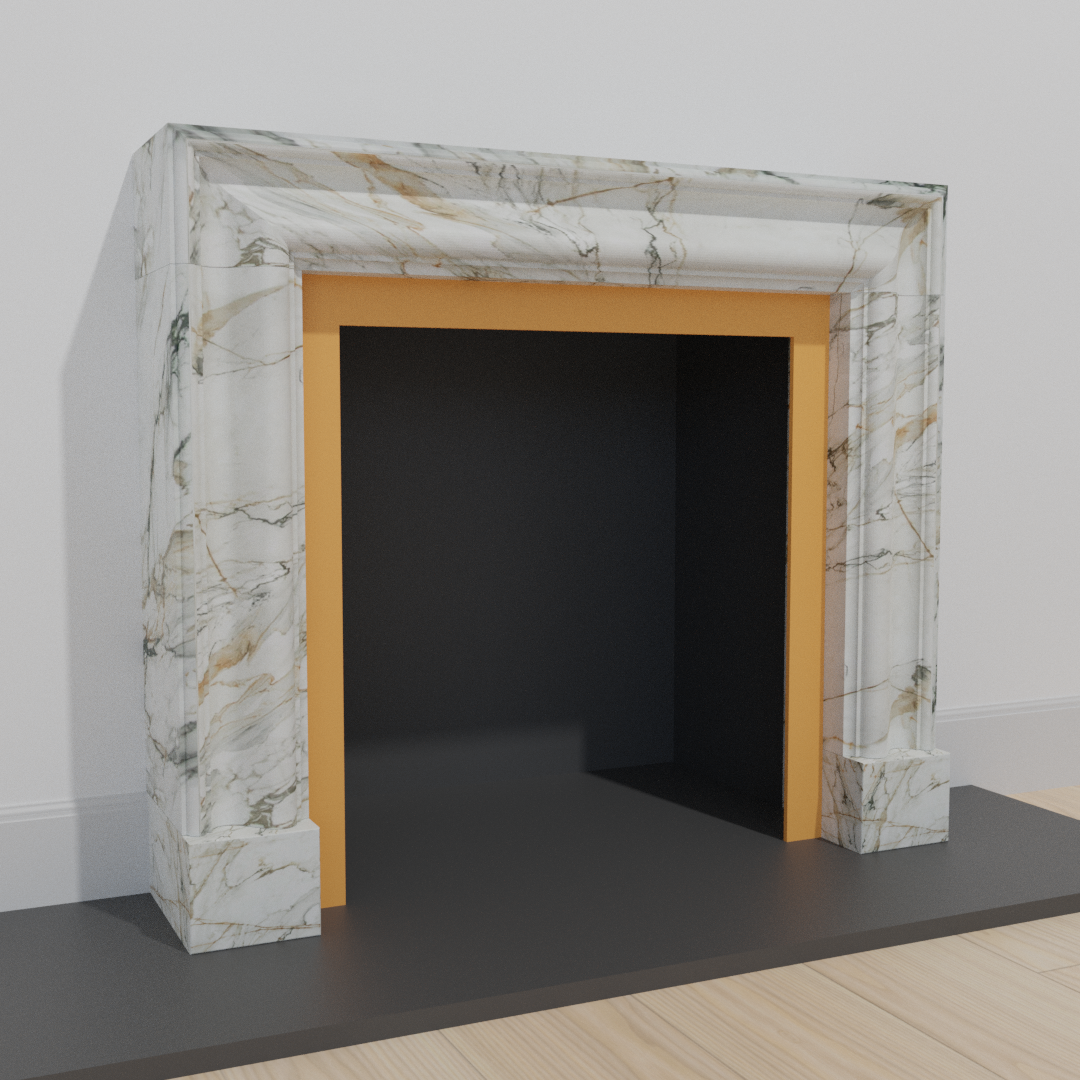 Bolection Fireplace | Fireplaces models | BlenderKit