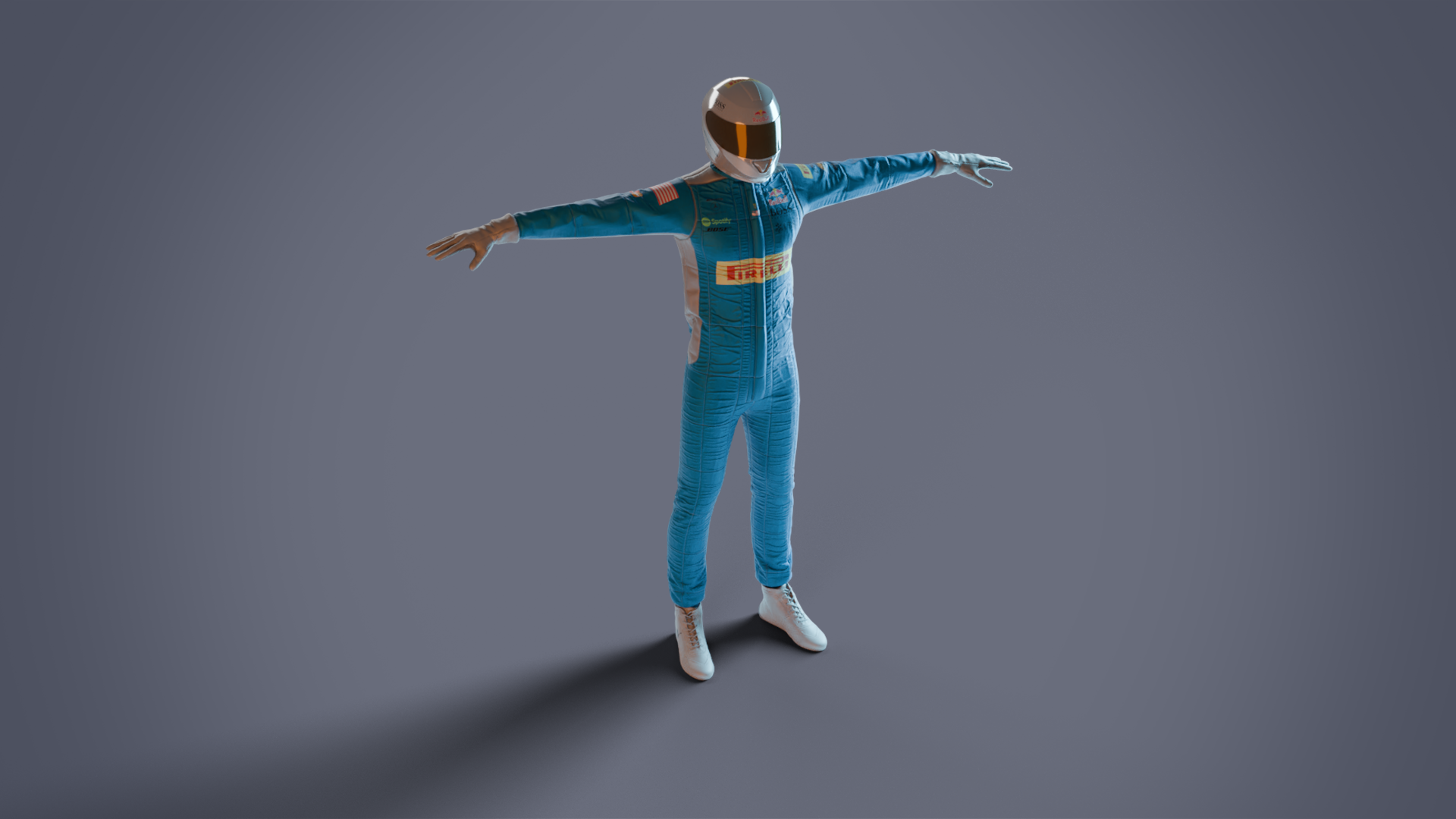 Racer | Sports Characters models | BlenderKit