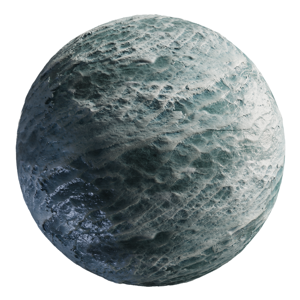 Ice PBR Texture | FREE 3D ice materials | BlenderKit