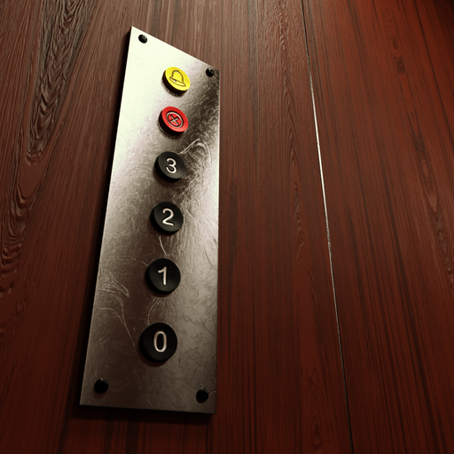 Elevator Buttons | FREE Miscellaneous models | BlenderKit
