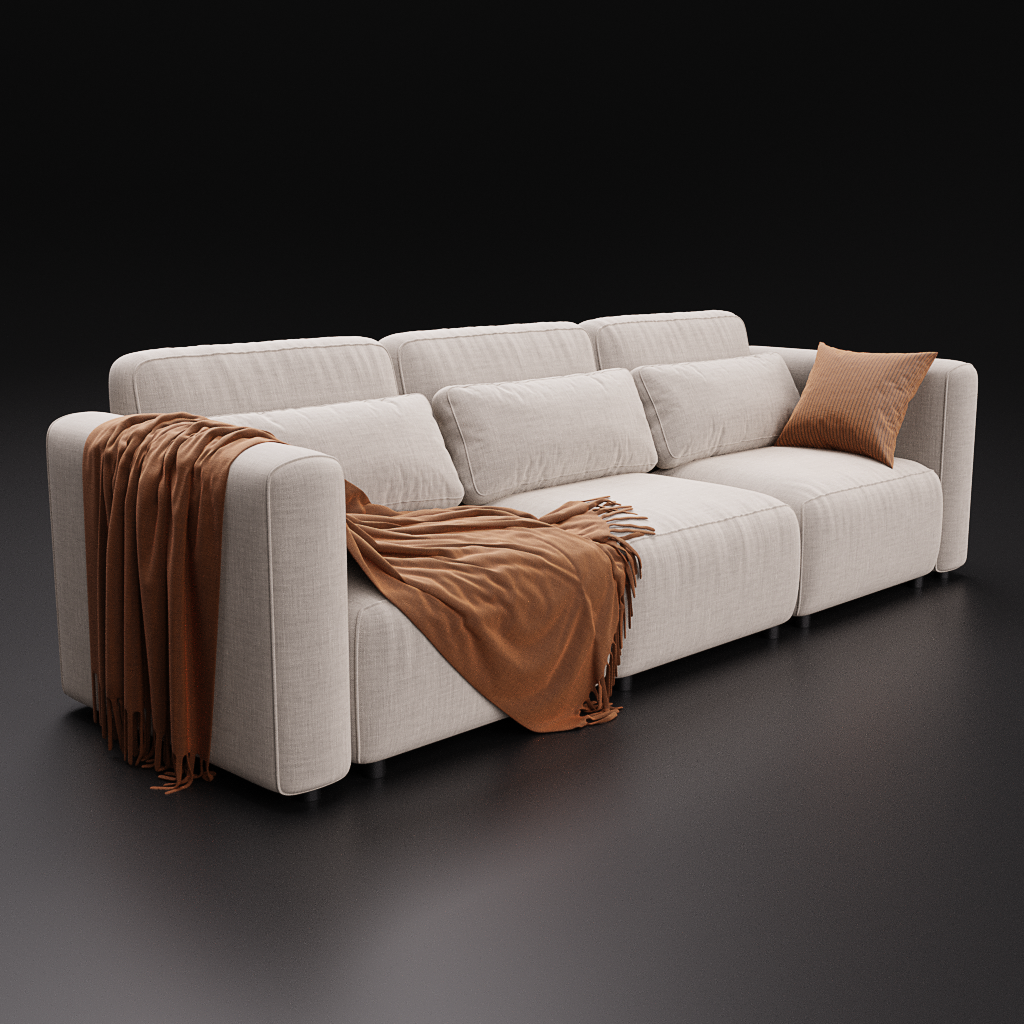 Sofa Neom | 3D Sofa models | BlenderKit