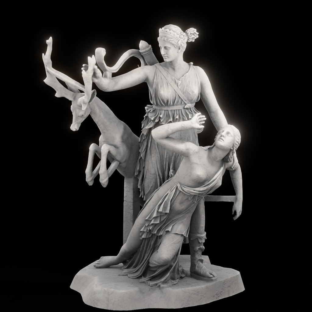 Artemis and Iphigeneia | Interior Decorations models | BlenderKit