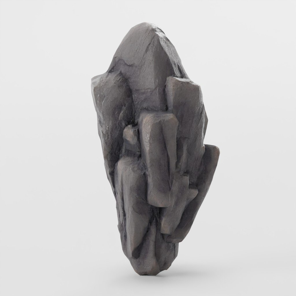 Mountain Cliff Stone Dark | Terrains models | BlenderKit