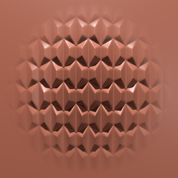 Notched Hexagonal Pattern - 01 | FREE pattern brushes | BlenderKit