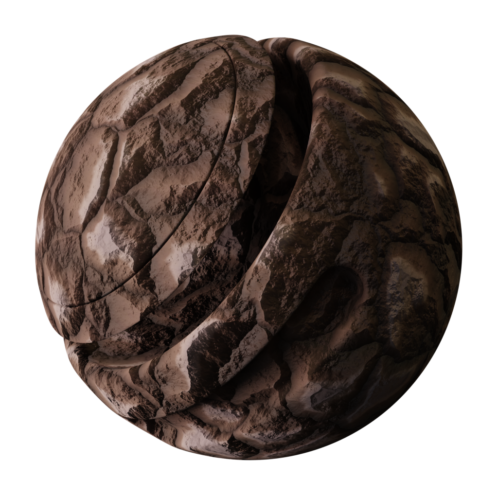 Rustic Pine Bark | FREE wood materials | BlenderKit