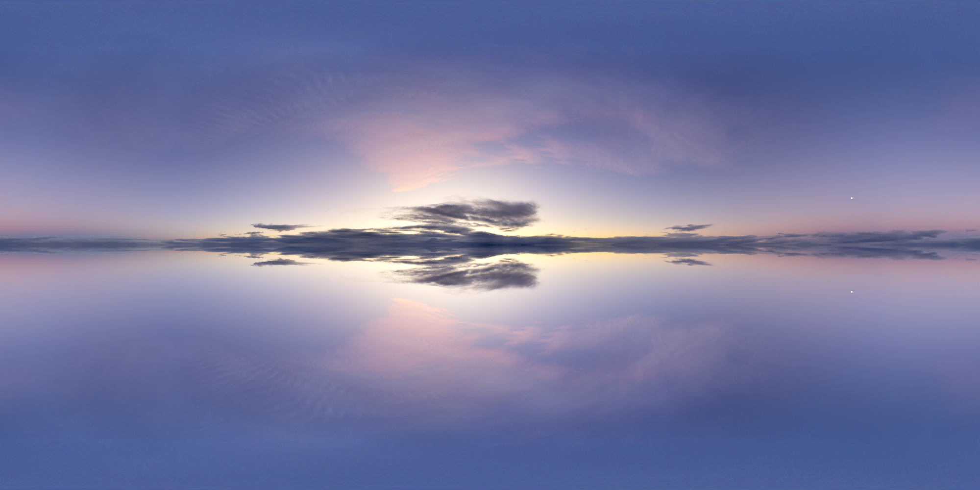 Infinite Sky - Colorful Twilight Sunrise | Nature HDRis | BlenderKit