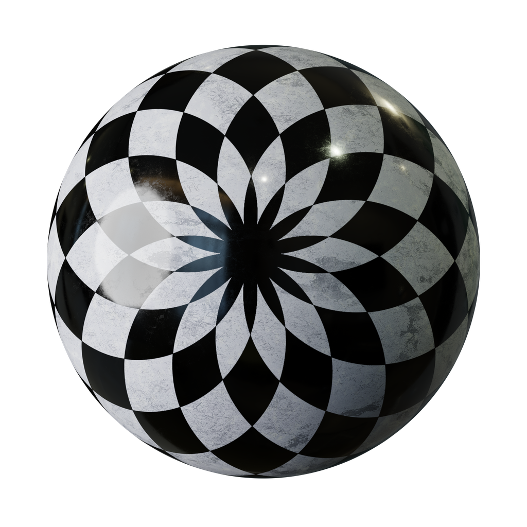 Square Circular Marble Floor | FREE floor materials | BlenderKit