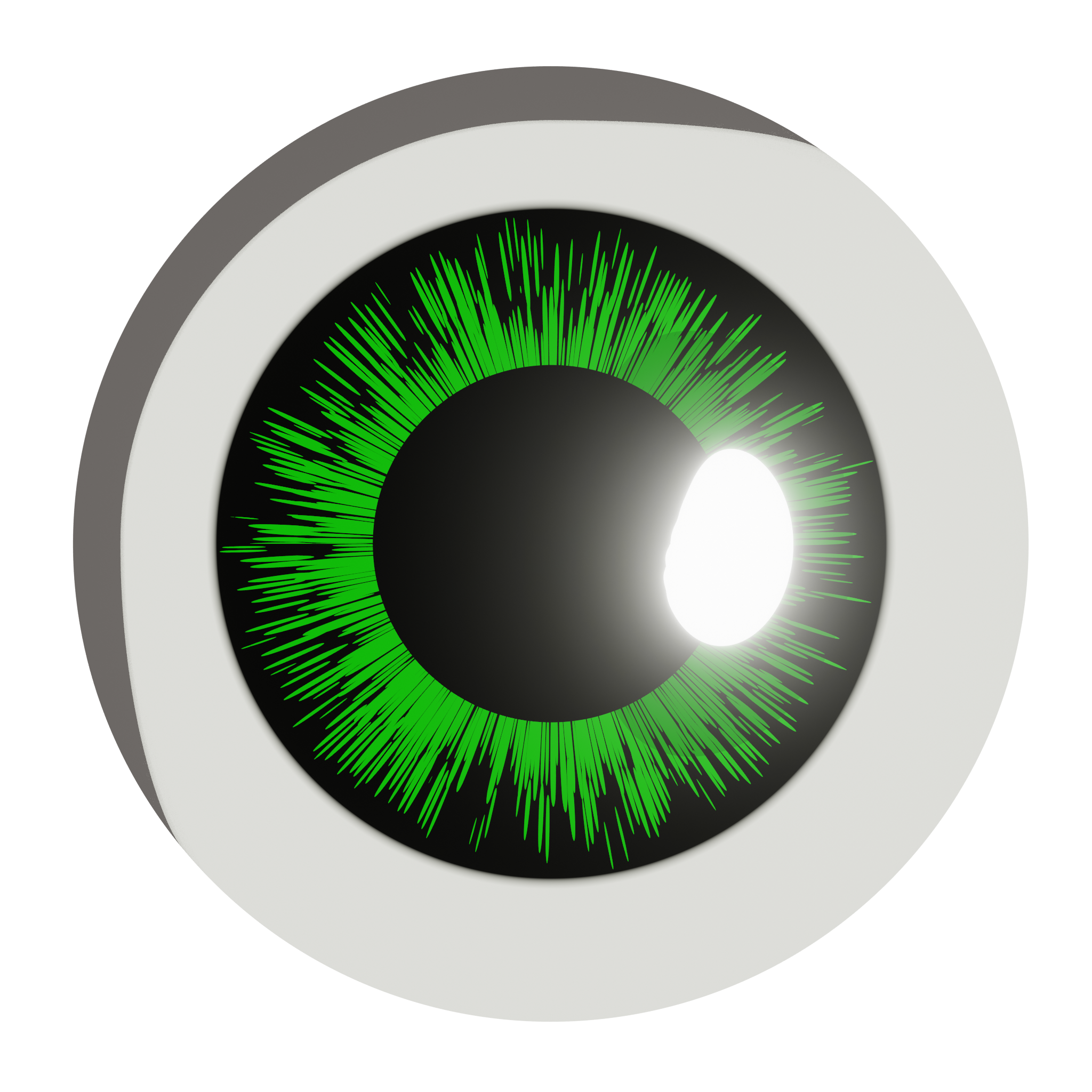 Procedural Anime eye | FREE human materials | BlenderKit