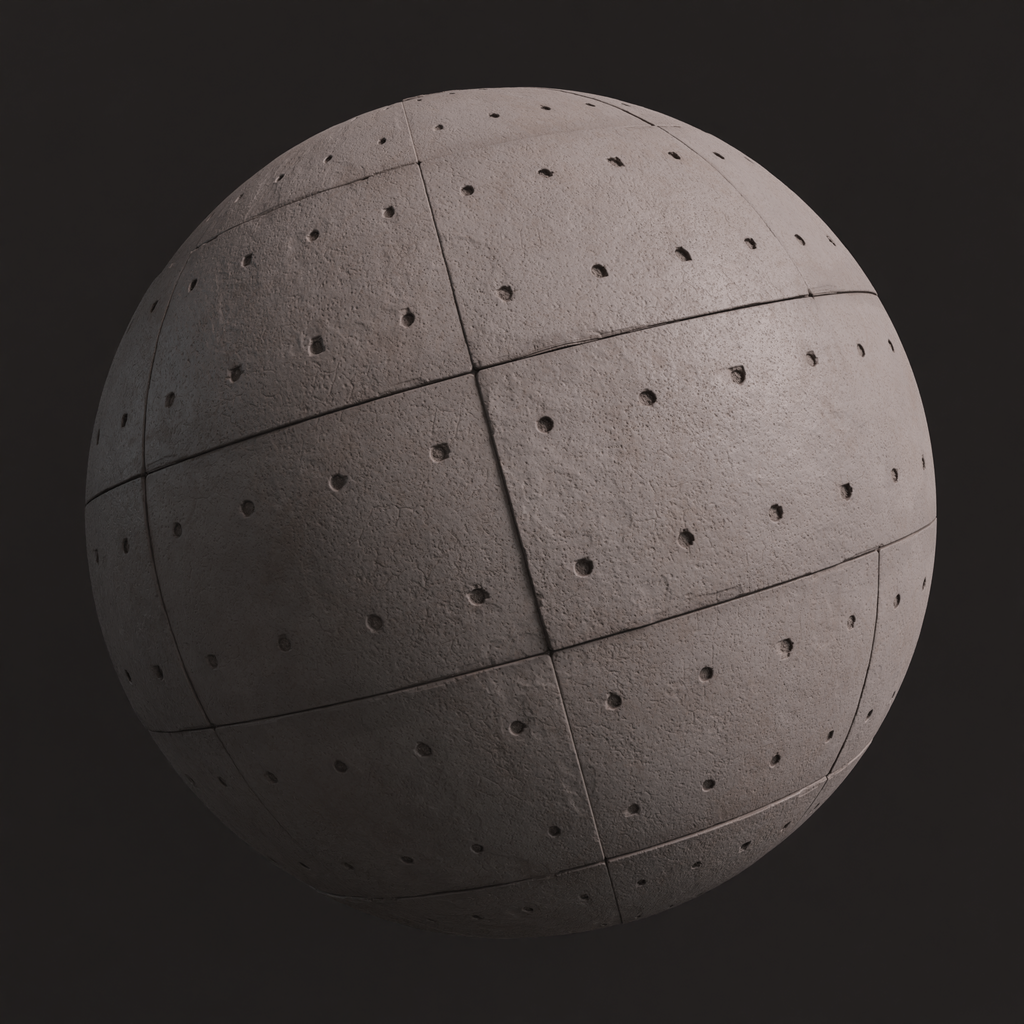 BlenderKit | Download the FREE Concrete Wall Panels Material material
