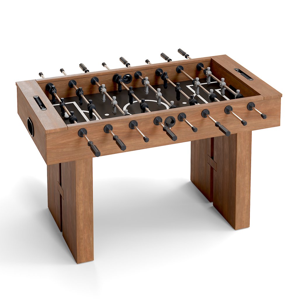 Modern Wood Foosball Table | Sport models | BlenderKit