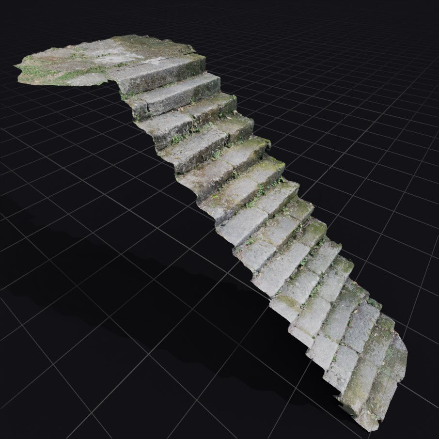 Stone Stairs | Stairs models | BlenderKit