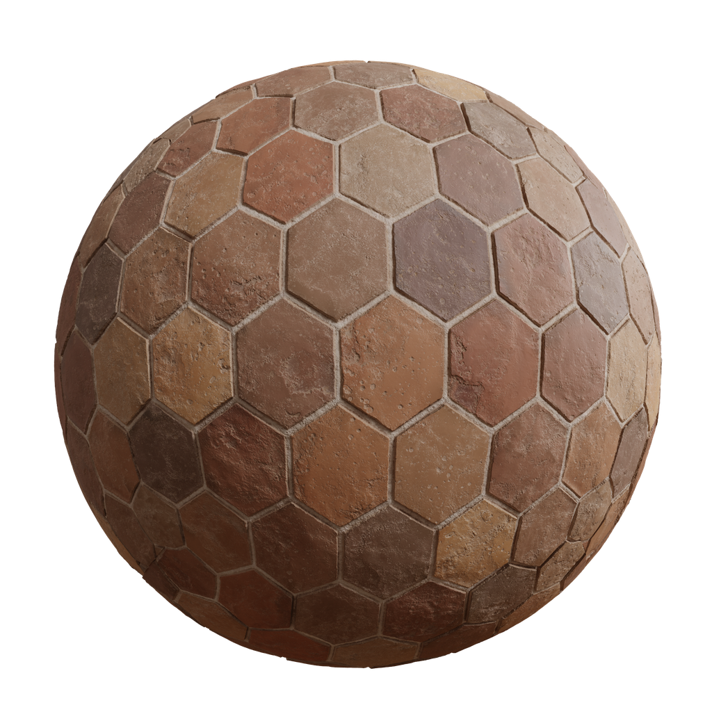 Rustic Concrete Tiles | FREE tiles materials | BlenderKit