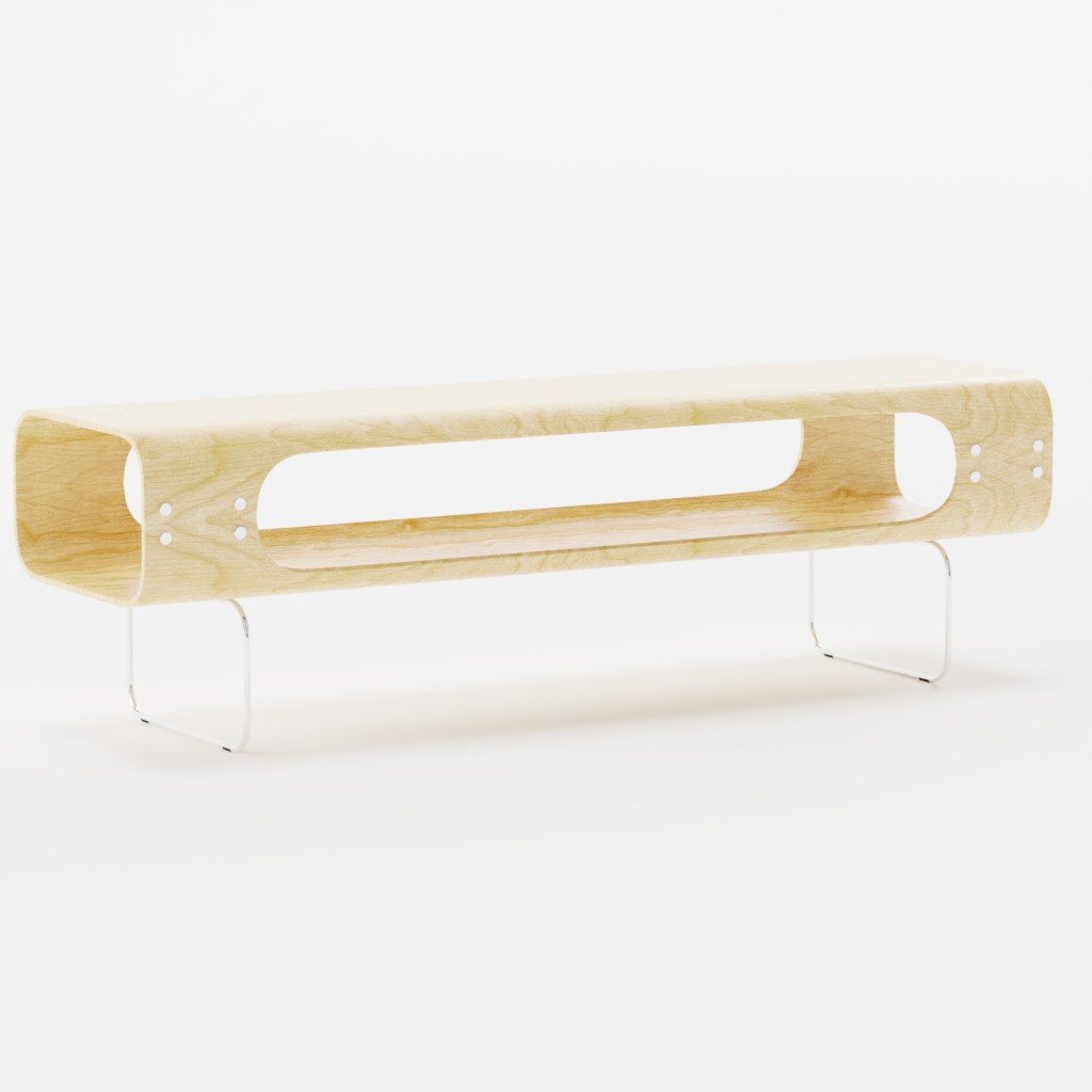 BlenderKit | Download the FREE Modern coffee table model