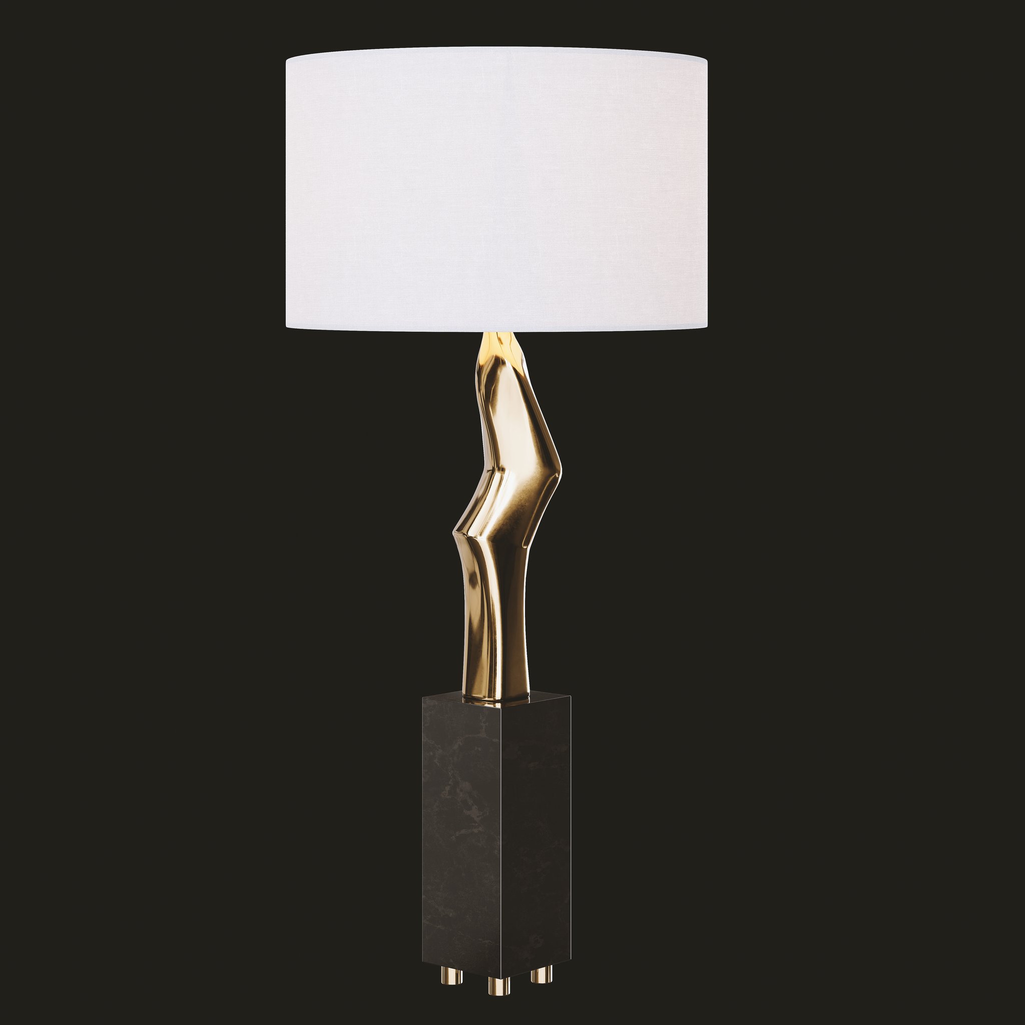 Conceptual Lamp Brass | Table Lamps models | BlenderKit