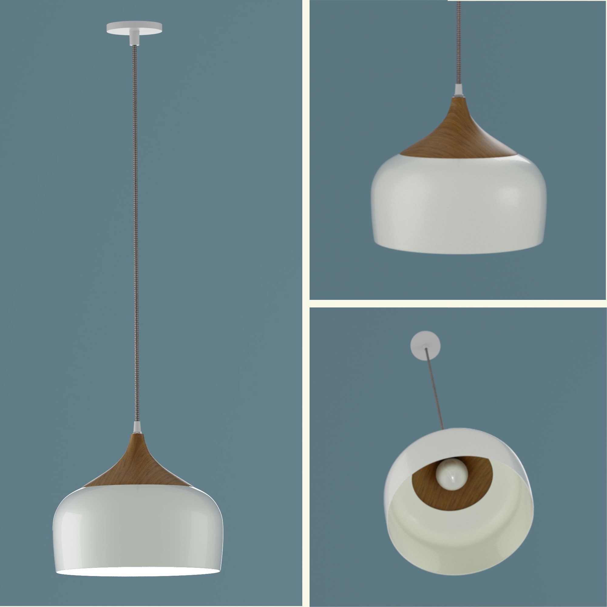 Tomons LED Pendant lamp | Ceiling Lights models | BlenderKit