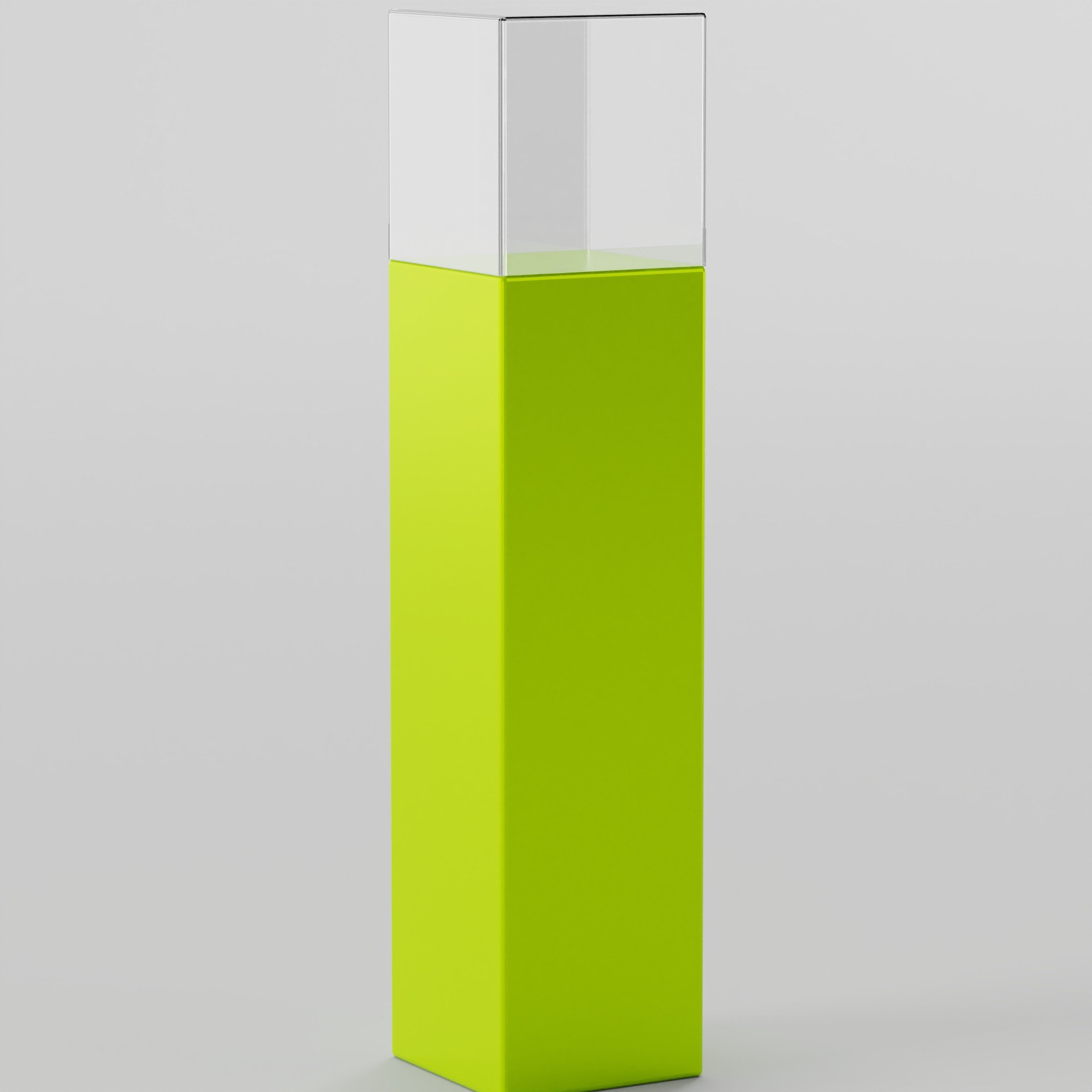 Acrylic Pedestal Display Laminate Base | Shopping / Retail models ...
