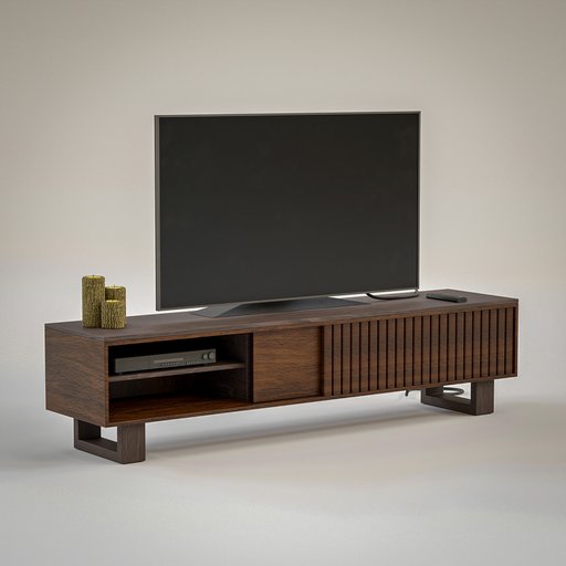 Tv table set | Tables models | BlenderKit
