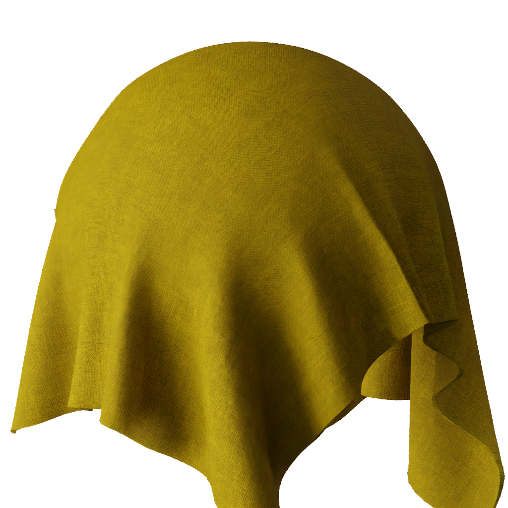 Fabric Yellow Gold | FREE Flat Weave Fabric 3D Materials materials ...