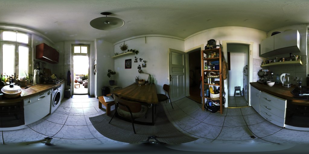 Kitchen diffuse daylight | Interiors HDRis | BlenderKit