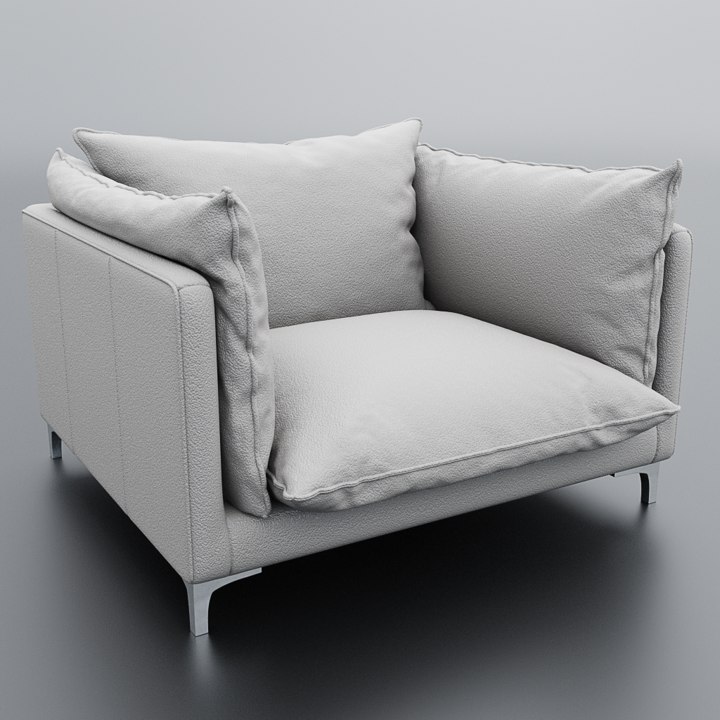 Armchair Divani Casa | 3D Armchair 3D Models models | BlenderKit