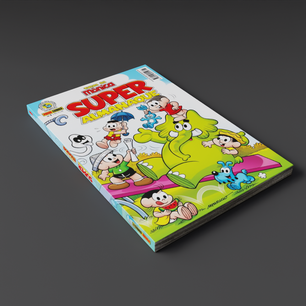 Turma da Mônica Almanaque | FREE Books models | BlenderKit