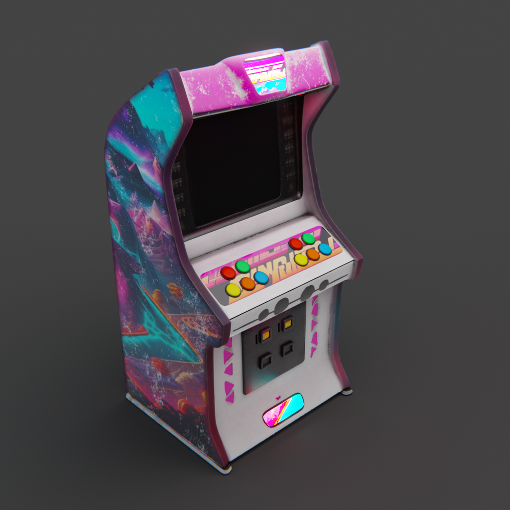 Arcade | Game Consoles models | BlenderKit