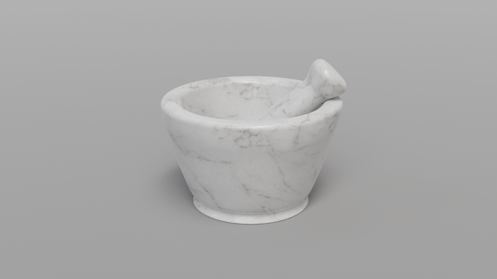 Kitchen Mortar and Pestle | Kitchen Appliances models | BlenderKit