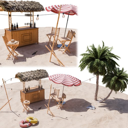 Low Poly Street Pack | FREE Architectural Scenes models | BlenderKit