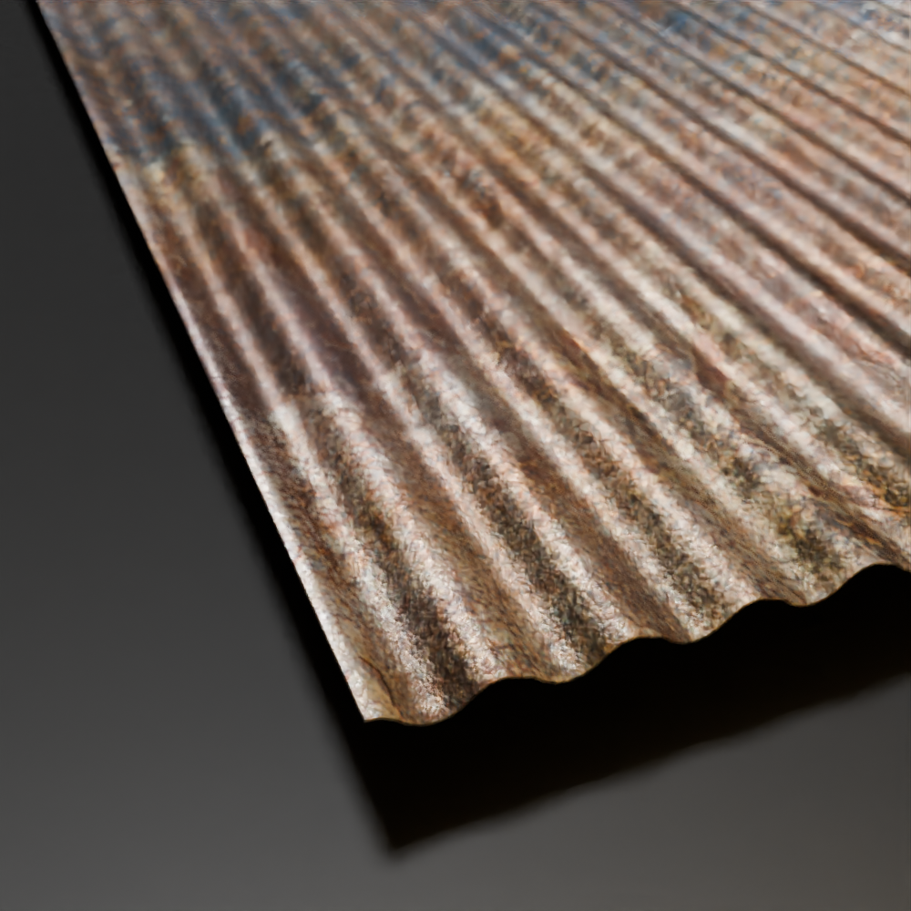 Roofing Sheet - Iron 3 | Exterior Elements models | BlenderKit